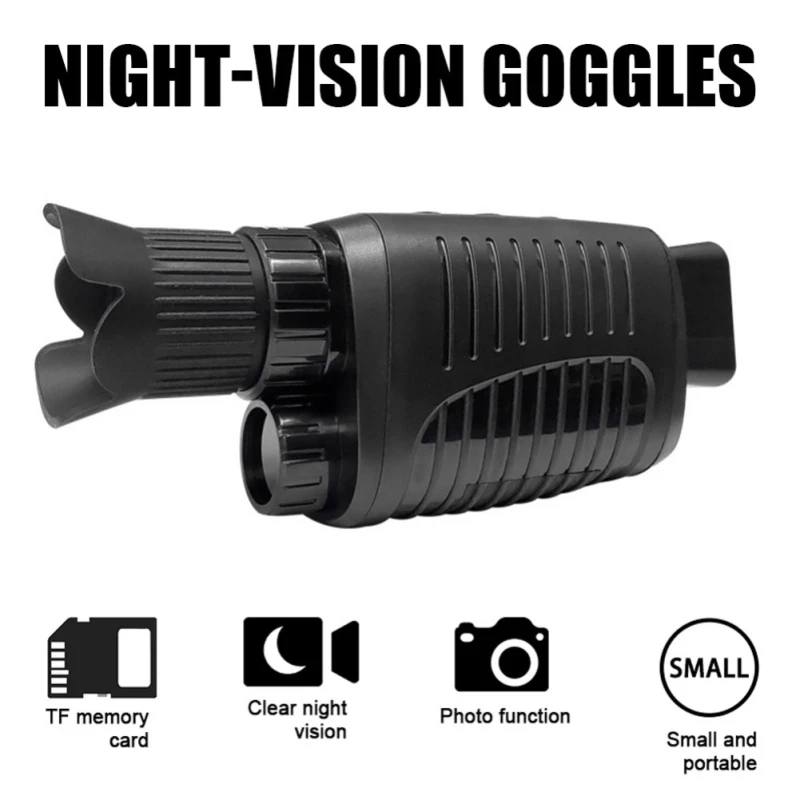 2K HD Infrared Night Vision Device Dual Use Monocular Camera ...