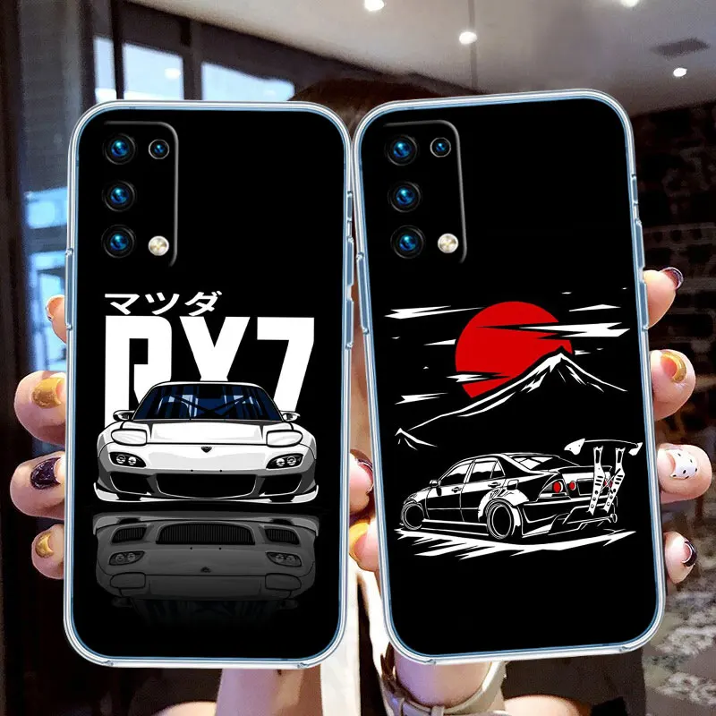 JDM Sport Car Design Phone Case for Moto G84 (T1)
