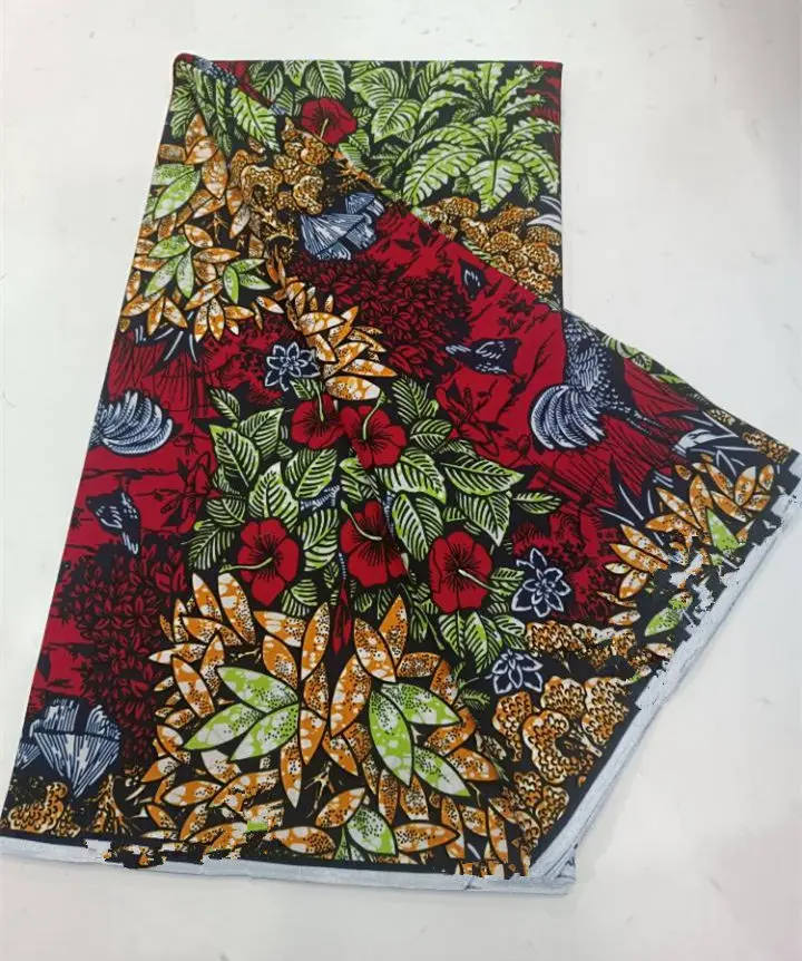Super Fabric 100% Original Real Ankara African Block Print Batik Dutch ...