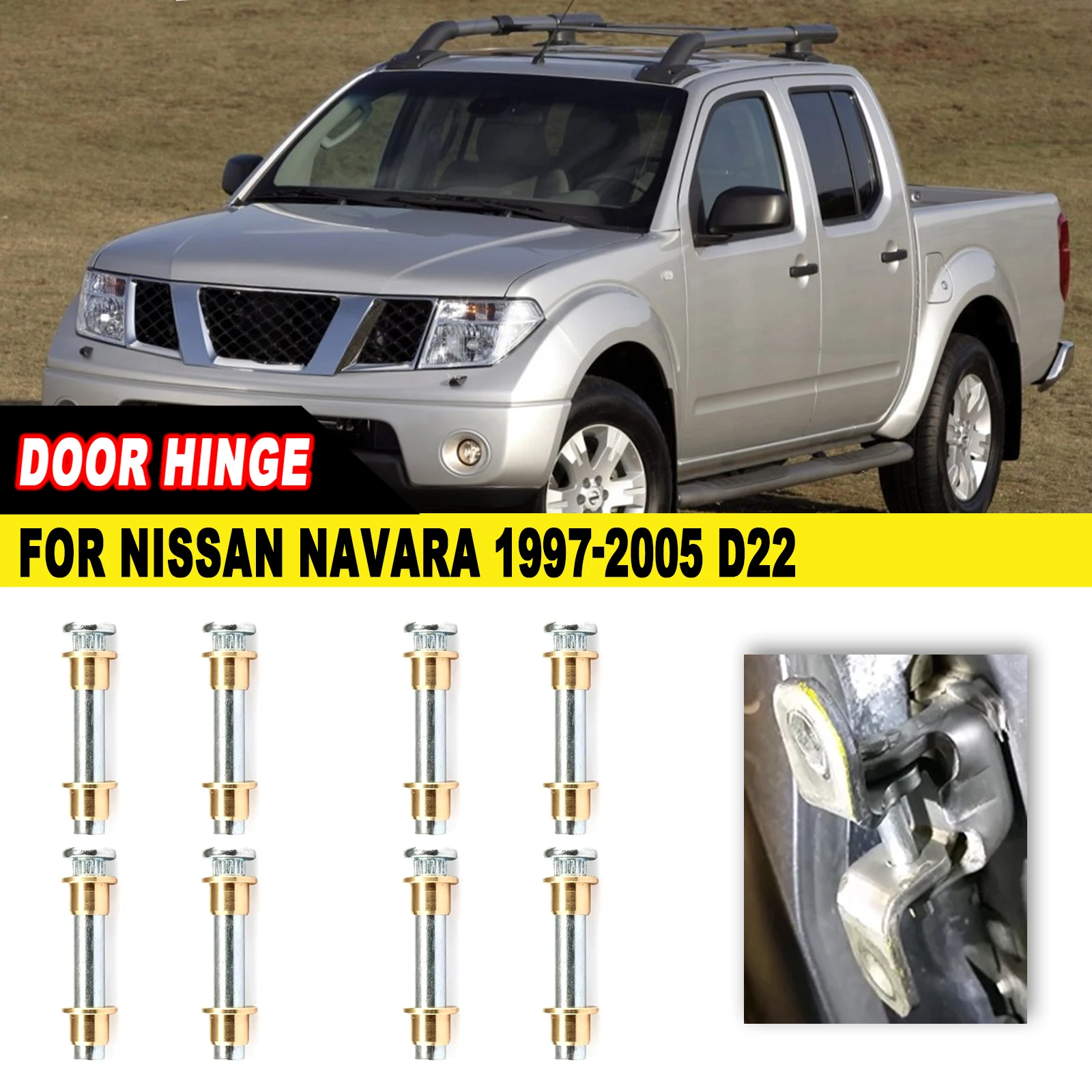 Door-Hinge-Repair-Kit-Door-Hinge-Pin-Bushing-Kit-for-Nissan-Navara-97 ...