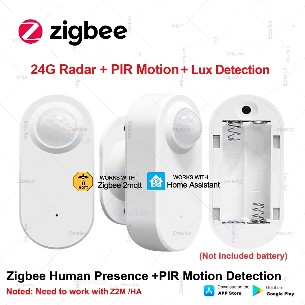 3 In 1 Zigbee Human Presence Sensor +PIR Motion Detection Sensor ...