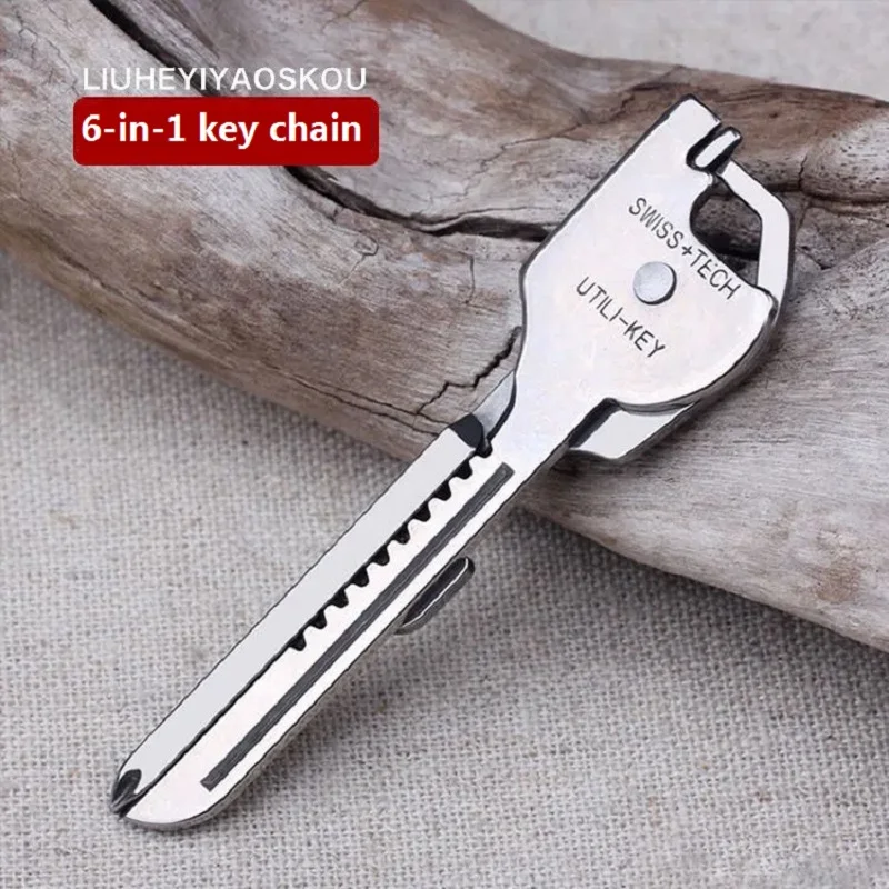 6-in-1-Multi-function-Key-Chain-Folding-Mini-Knife-Swiss-Tool-Outdoor ...