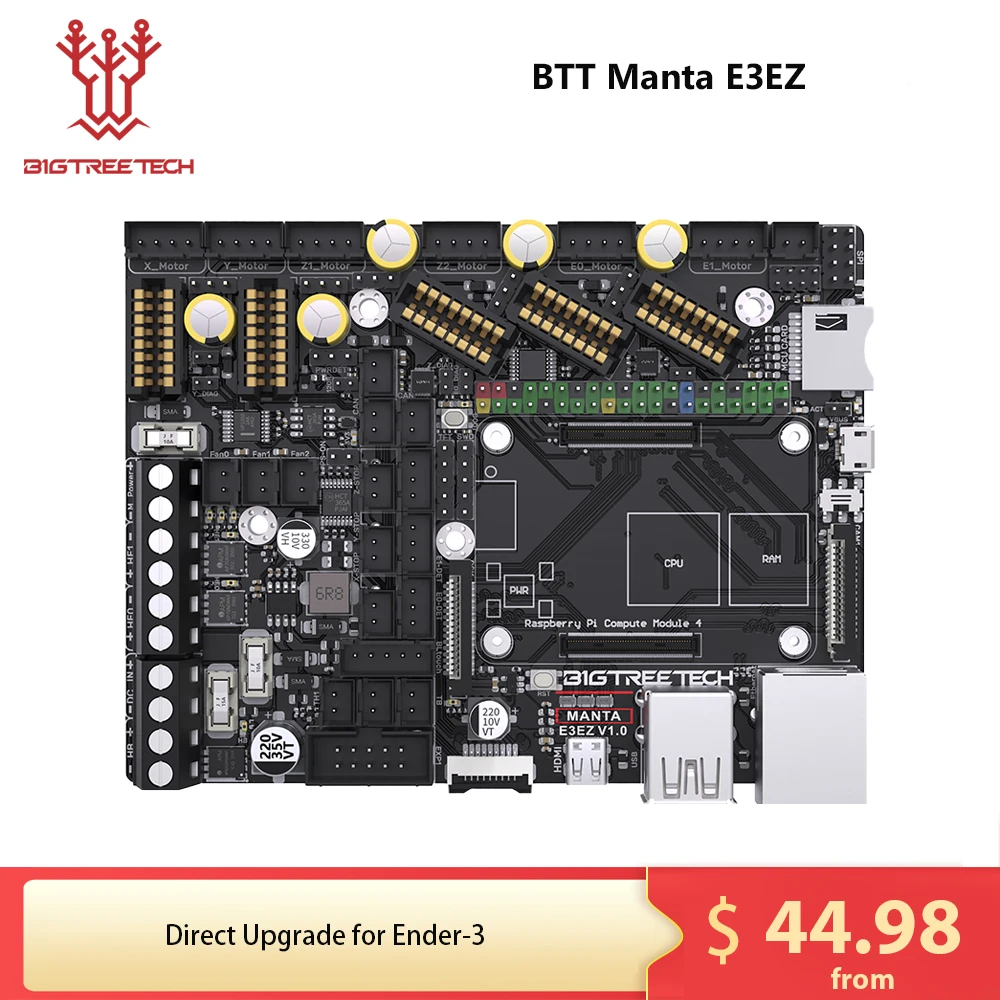 BIGTREETECH-BTT-Manta-E3EZ-32Bit-Motherboard-Control-Board-3D-Printer ...
