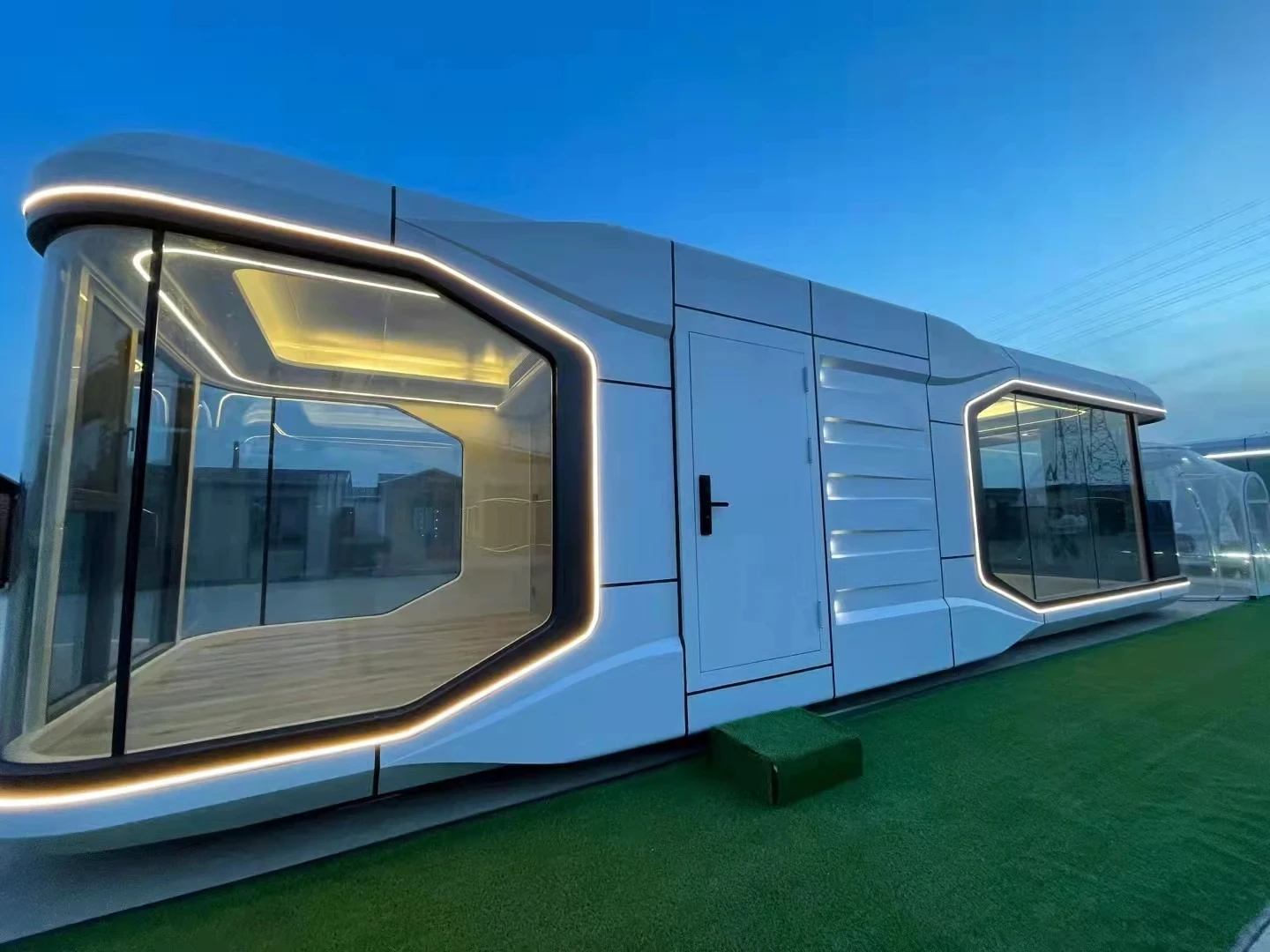Pod Space Room Space Capsule Mobile Home Gigh-End Hotel Smart Star Room ...