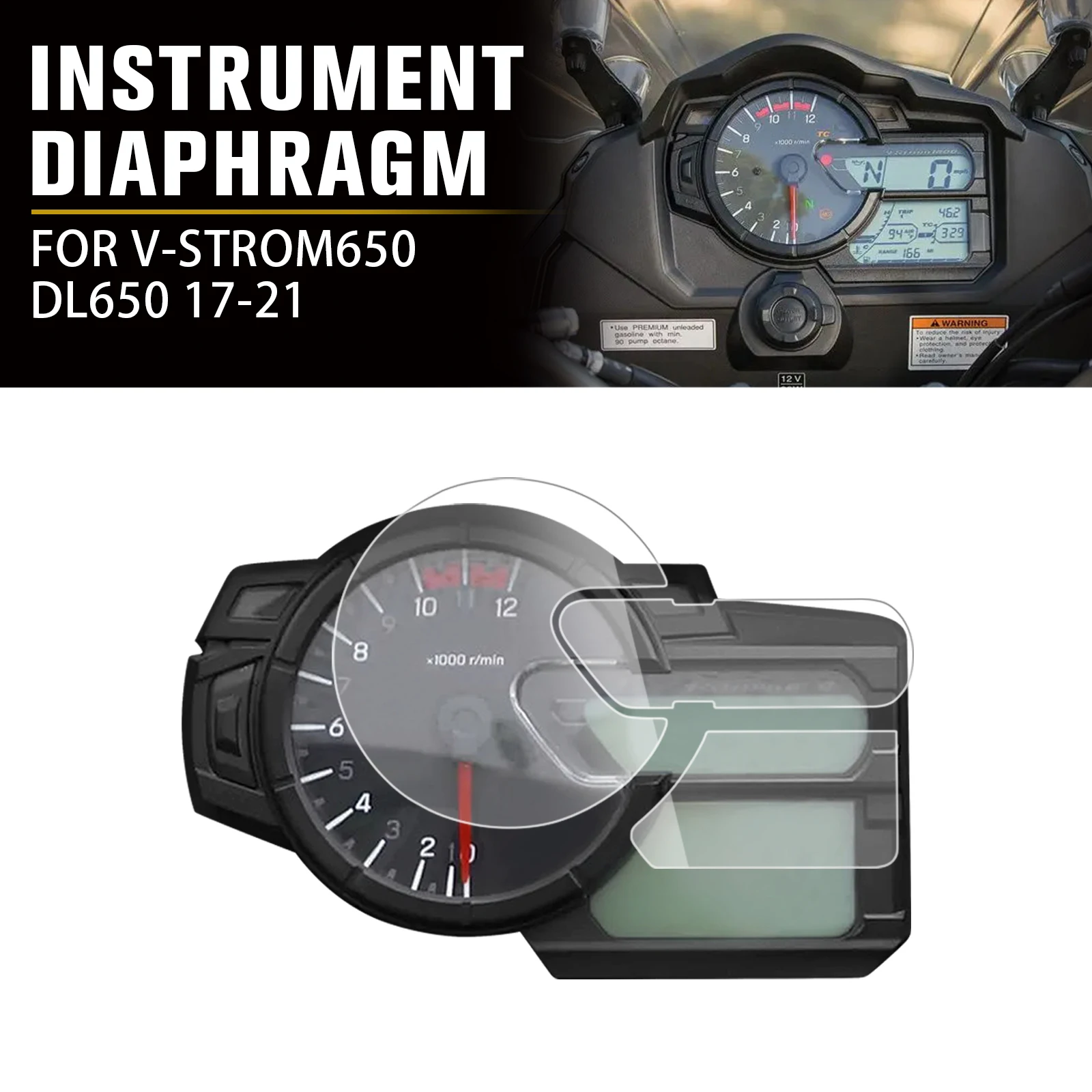 For-SUZUKI-V-Strom650-DL650-V-Strom-DL-650-17-21-Instrument-Cluster ...