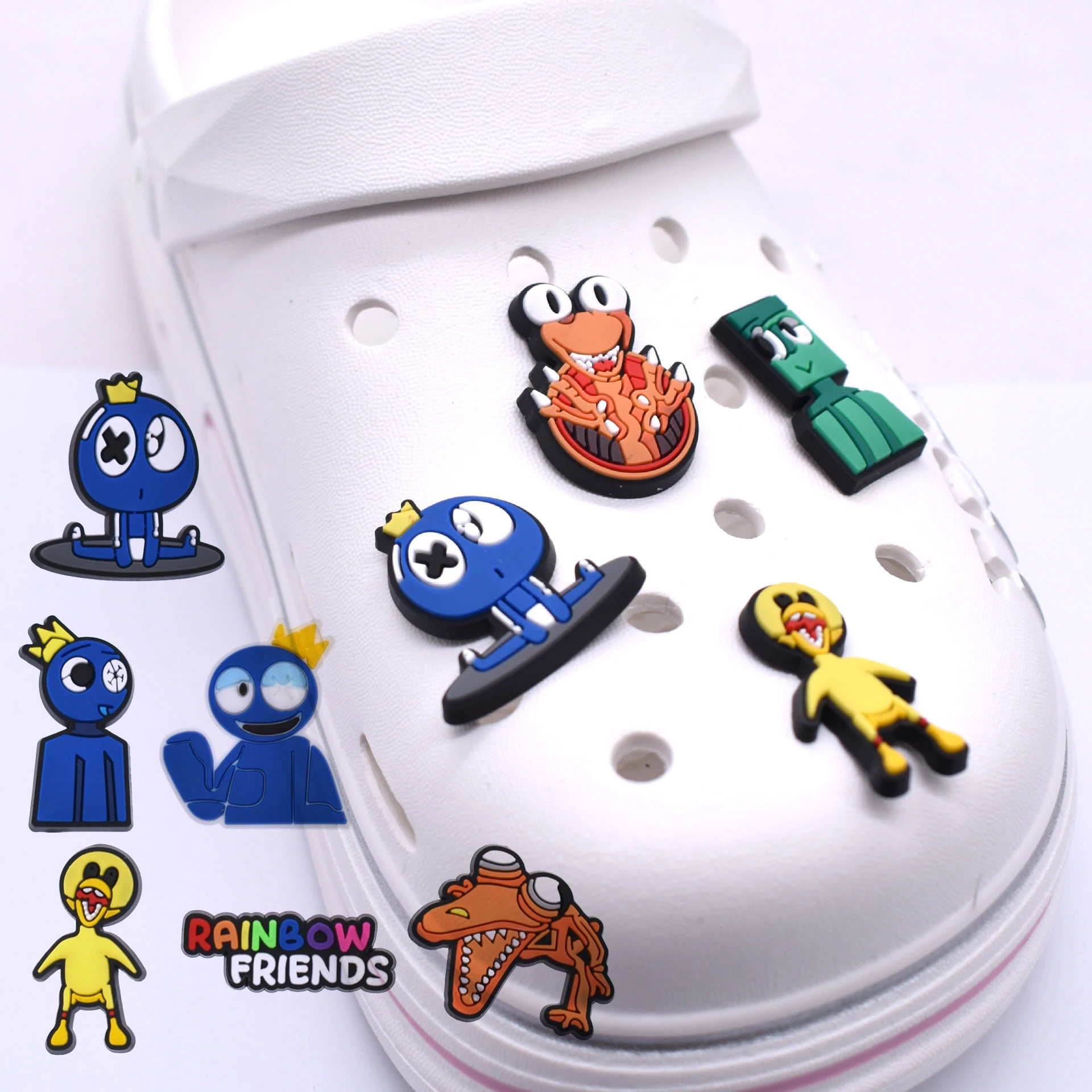 Rainbow Friends Shoe Charms Decorations For Crocs Accessories Kawaii ...
