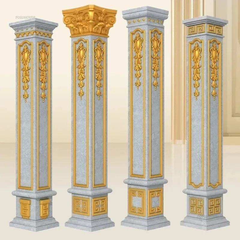 Square-Column-Mold-Roman-Column-Antique-Various-Patterns-Mold-for-Home ...
