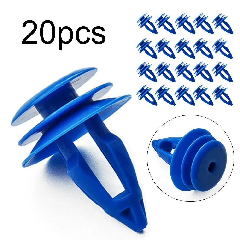 20pcs-Plastic-Clips-Car-Door-Guard-Front-Rear-Wheel-Arch-Trim-Fastener ...