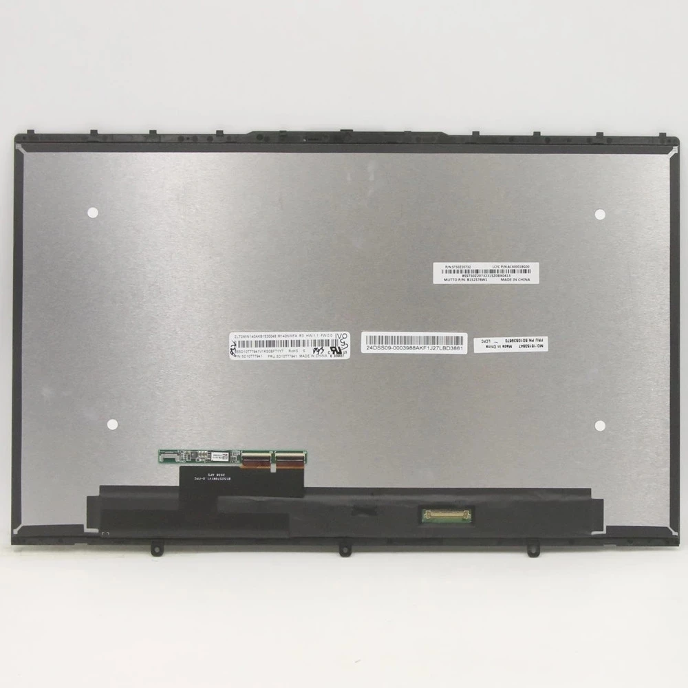 14.0" For Lenovo Yoga 7-14ITL5 FRU 5D10S39740 5D10S39670 Matrix Laptop ...
