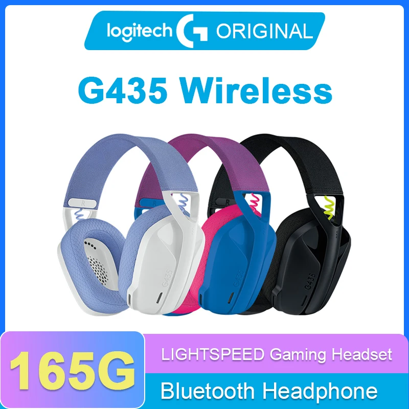 Logitech-auriculares-inal-mbricos-G435-LIGHTSPEED-para-juegos-aud-fonos ...