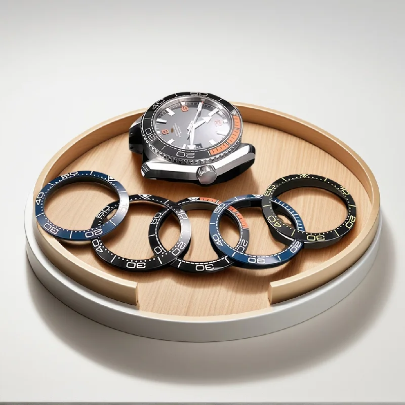 High Quality Ceramic Watch Bezel For Omega Seamaster 300 Circle Replace ...