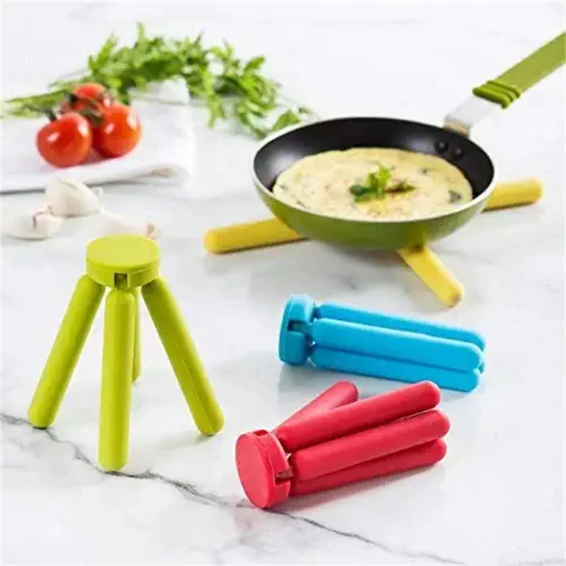 Foldable-Non-Slip-Pot-Pan-Mat-Table-Silicone-Heat-Resistant-Pad-Cross ...