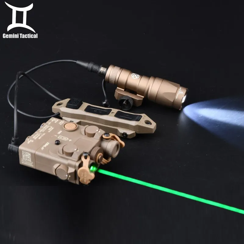 Tactical-DBAL-A2-Red-Dot-Sight-Aiming-Green-Laser-M600-M300-Flashlight ...