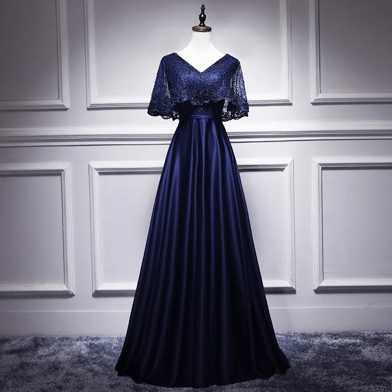 Banquet-evening-2024-new-long-slim-fit-slimming-elegant-dress-WOMEN-S ...