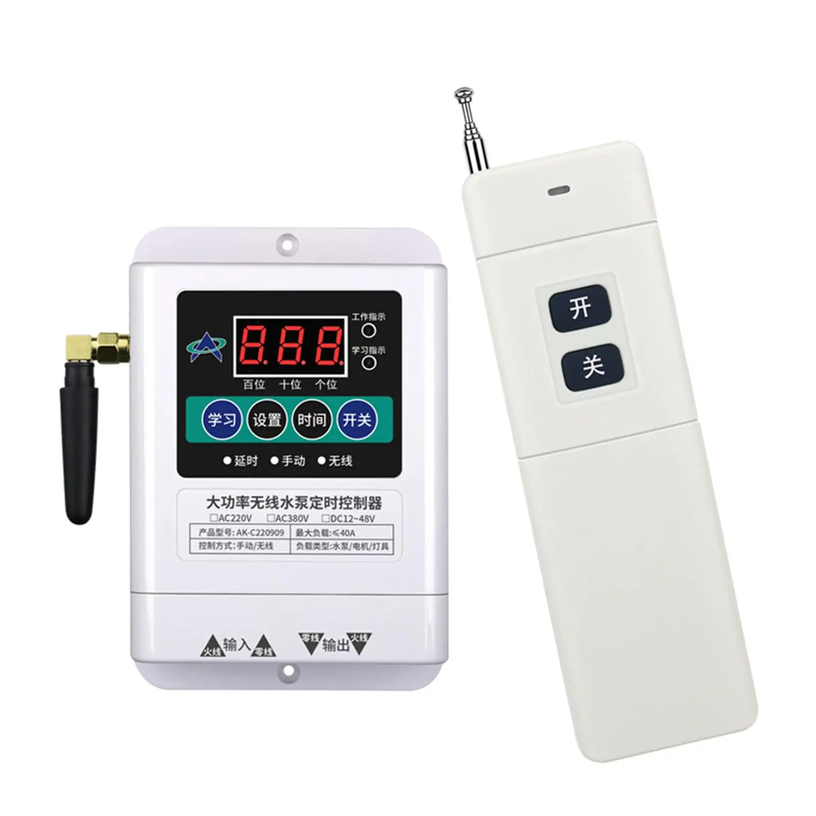 Wireless-Controller-Timer-Multifunctional-Pool-Pump-Timer-Wireless ...