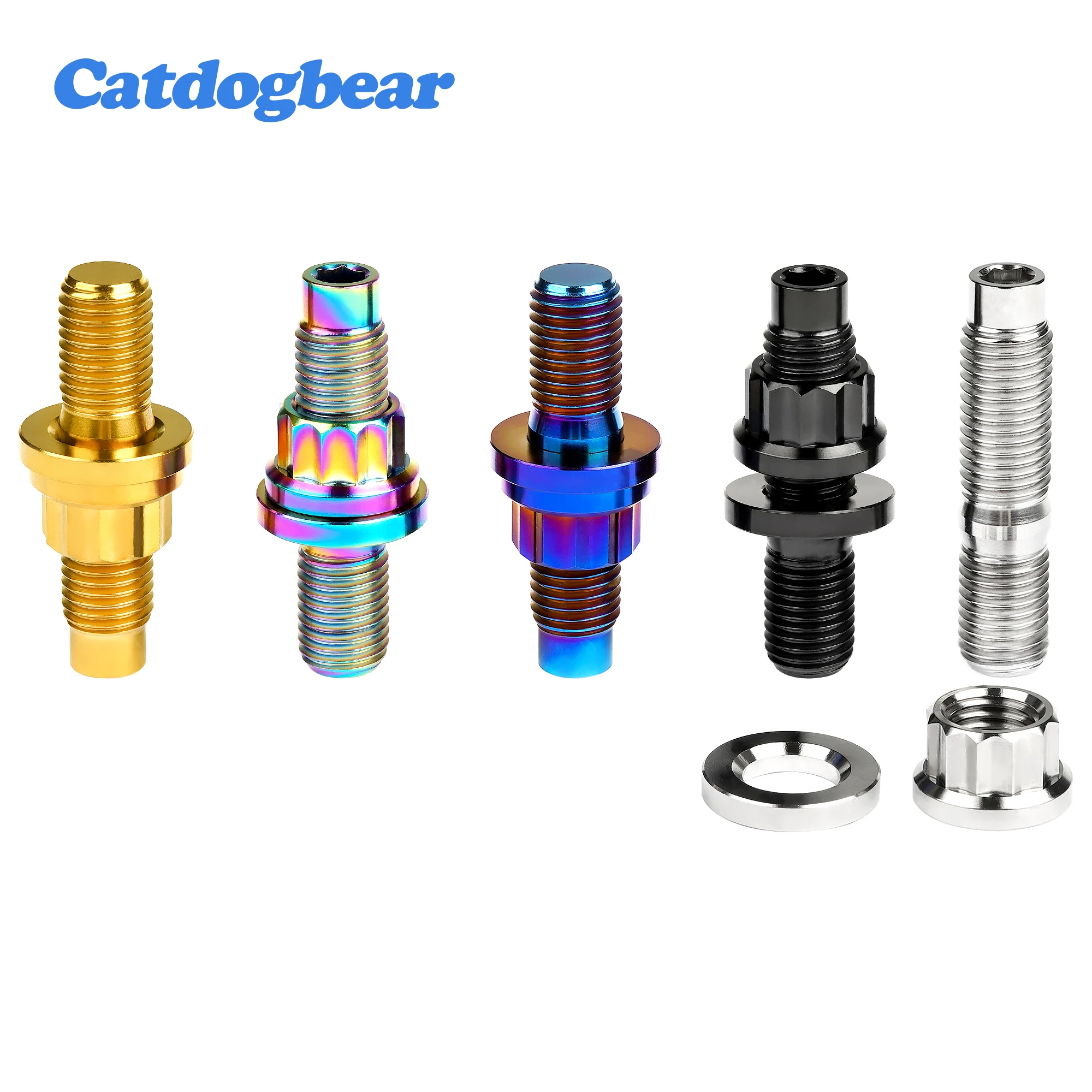 Catdogbear-Titanium-Bolt-M10x45-x54-alloy-Automotive-Exhaust-Manifold ...