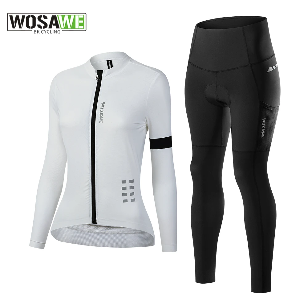 Women-Summer-Pro-Cycling-Jersey-Sets-Mountian-Bicycle-Clothes-Wear-Long ...