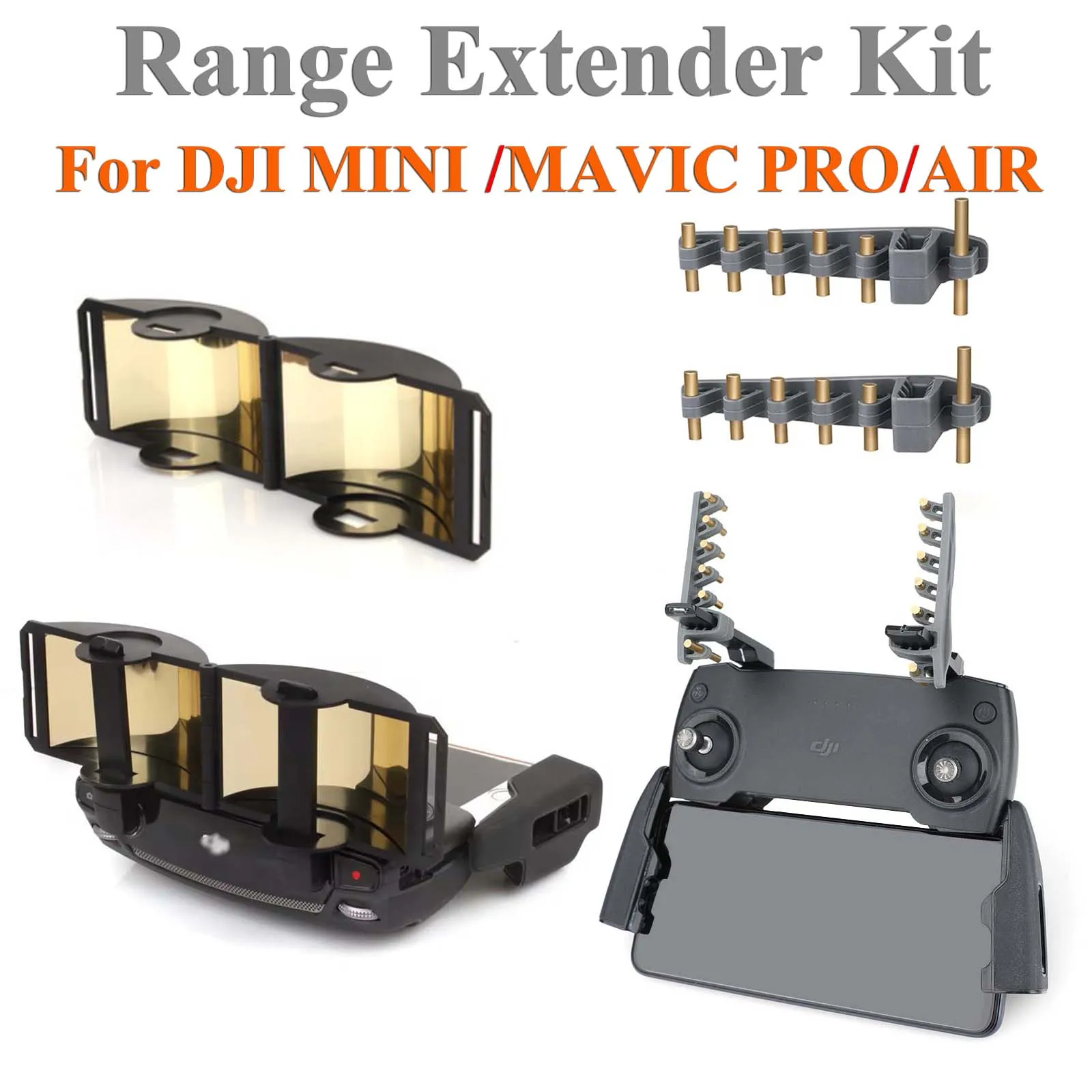 Signal Booster For DJI MAVIC PRO/MINI/AIR Remote Controller Yagi ...