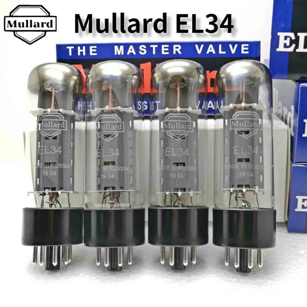 Mullard EL34 진공관 HIFI 오디오 밸브, 6CA7 KT77 KT90 5881 6P3P KT66 튜브 앰프 키트 대체, Diy 매치 쿼드| | - AliExpress