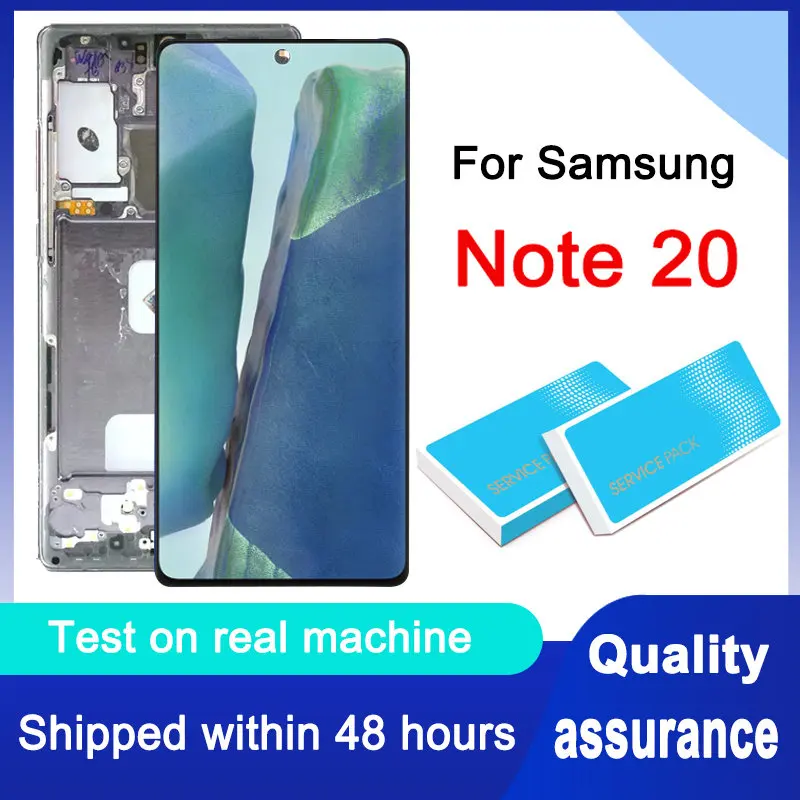 For-Samsung-Note-20-Super-AMOLED-Display-Touch-Screen-Digitizer ...