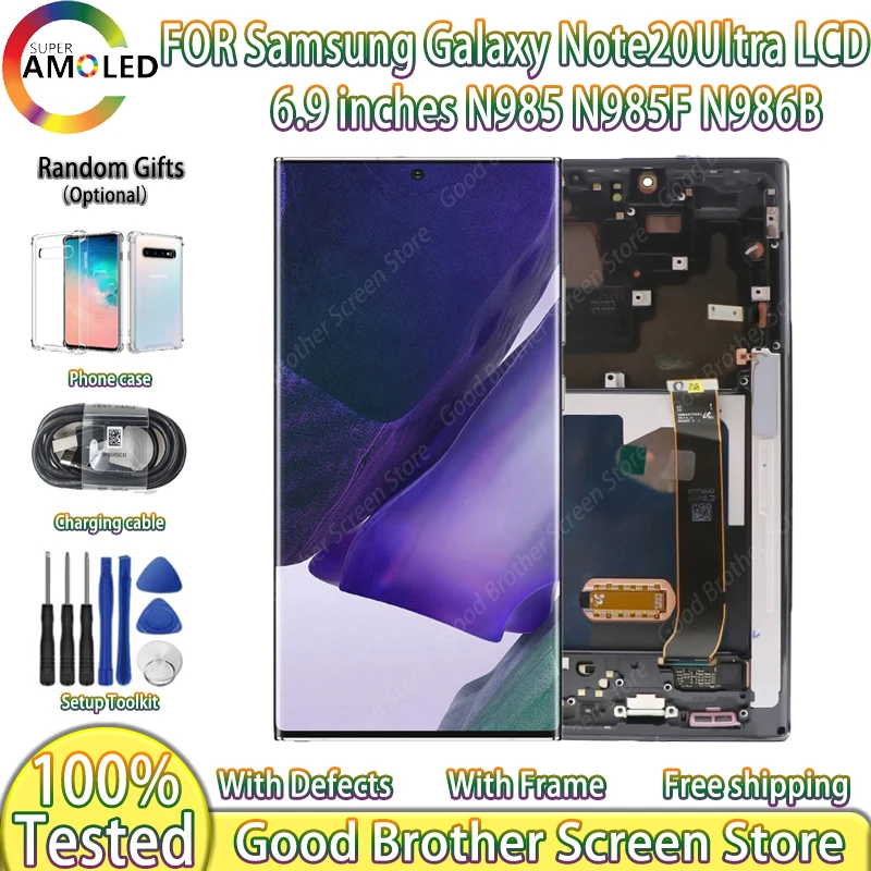 6-9-AMOLED-LCD-For-Samsung-Galaxy-Note-20-Ultra-5G-LCD-Display-Touch ...
