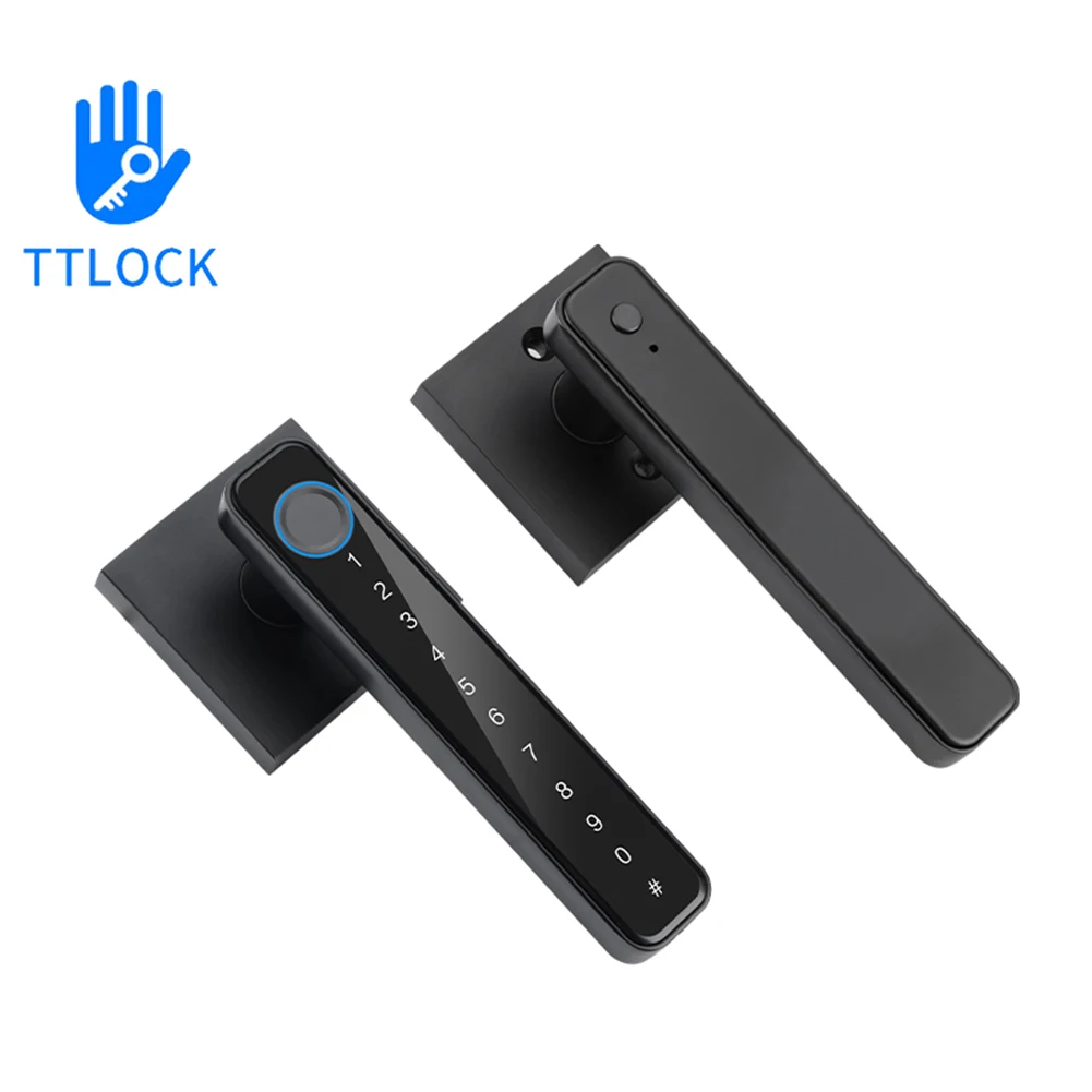 Password-Handle-Lock-TUYA-TTLOCK-APP-Control-Digital-Electronic-Door ...