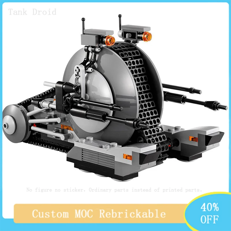 New Space Hegemony Movie Scene Tank Droid Building Block Model DIY ...