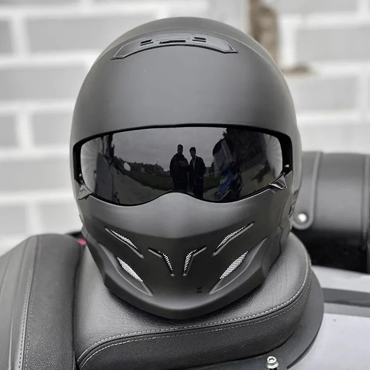 Modular Helmets Open Face Full Face Motorcycle Helmet for Unisex-Adult ...