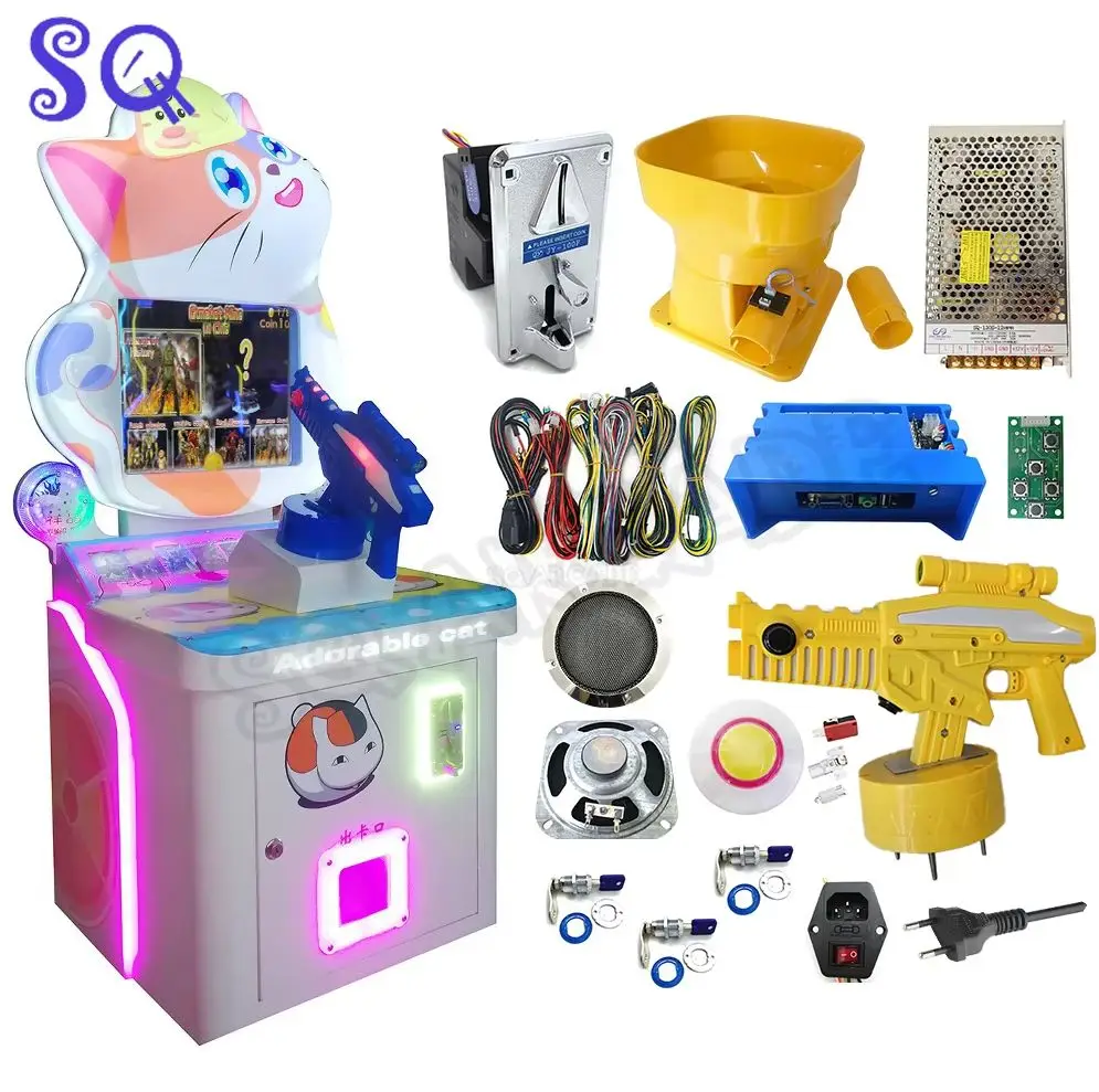 Arcade Joystick Shootout 9 in 1 Children's Simulator Kit Shooting Game ...