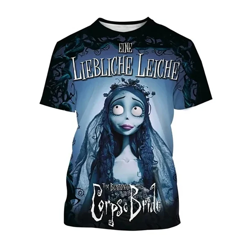 Corpse-Bride-Pattern-3D-Printed-T-Shirt-Fashion-Clothing-Children-s ...