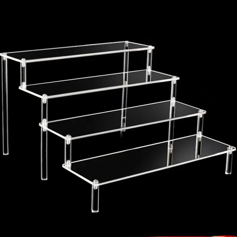 Acrylic-Display-Stand-Ladder-Shelf-Hand-made-Figure-Toy-Animation-Car ...