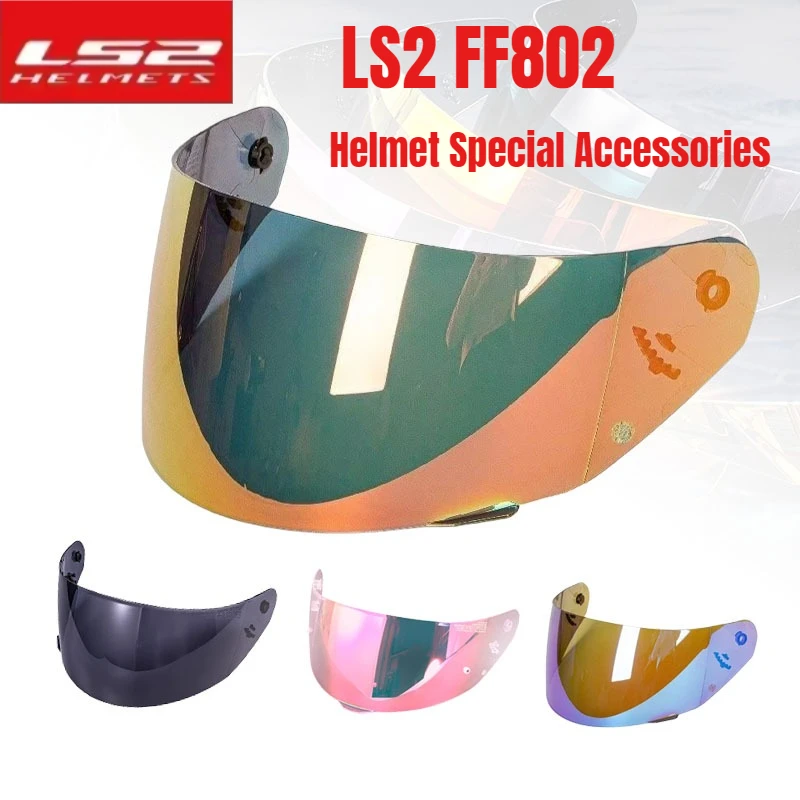 LS2 FF802 Helmet Tail Fin Motorcycle Helmet Visors FF802 Spoiler ...