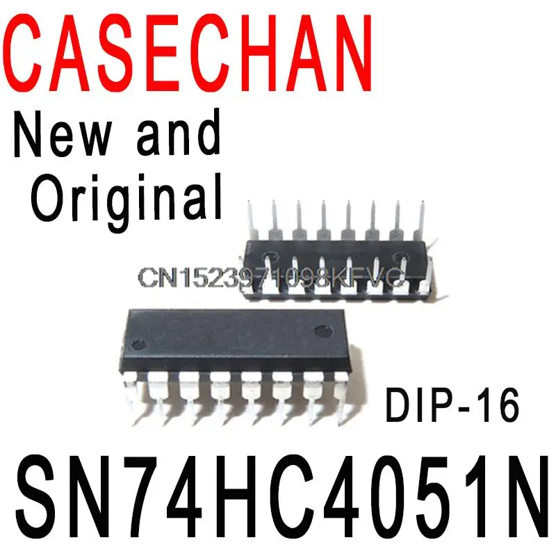 5PCS New and Original 74HC4051 DIP-16 CD74HC4051E Interface Analog ...