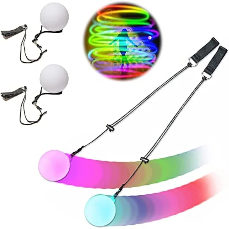 Belly-dance-accessories-LED-POI-ball-adjustable-RGB-throwing-ball-stage ...