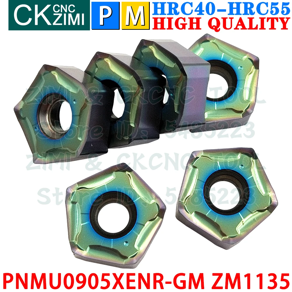 PNMU0905XENR-GM ZM1135 PNMU 0905 XENR-GM Carbide Inserts Fast Feed ...