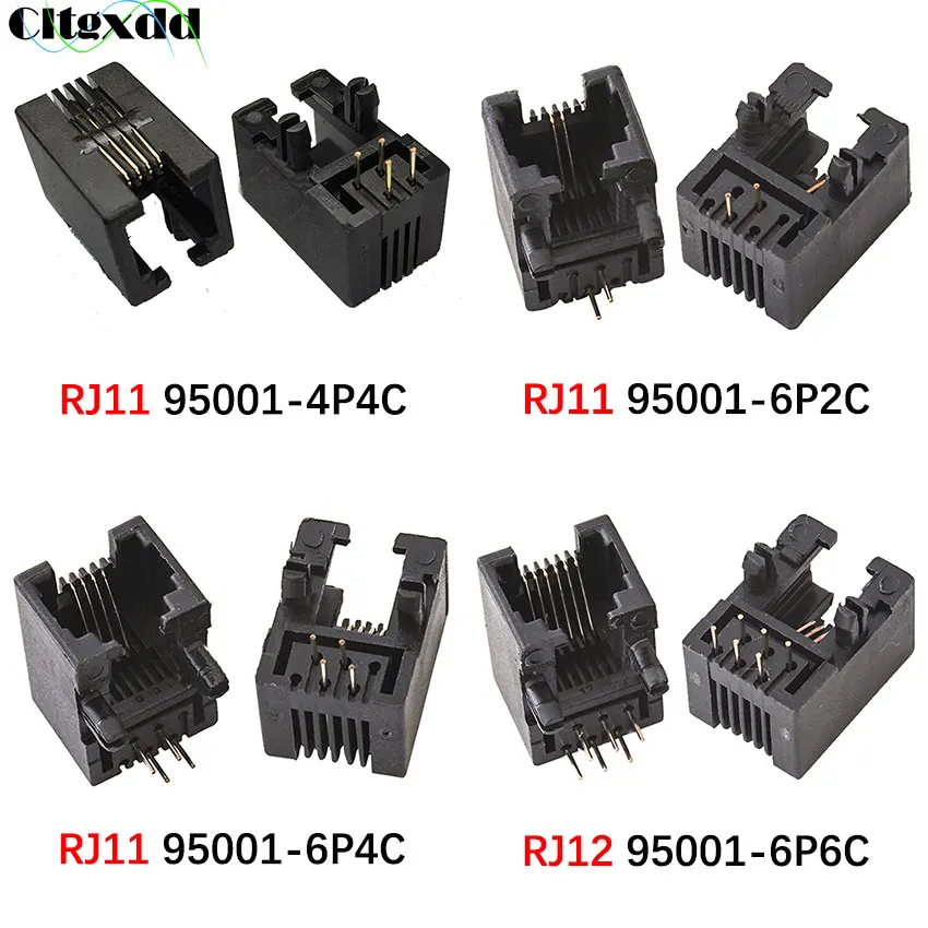 Cltgxdd-10-pces-rj45-rj12-rj11-telefone-jack-95001-4p4c-6p2c-6p4c-6p6c ...