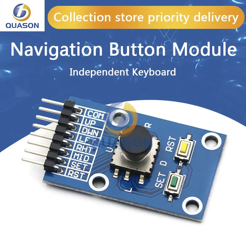 Five-Direction-Navigation-Button-Module-for-MCU-AVR-Game-5D-Rocker-Joystick-Independent-Keyboard ...