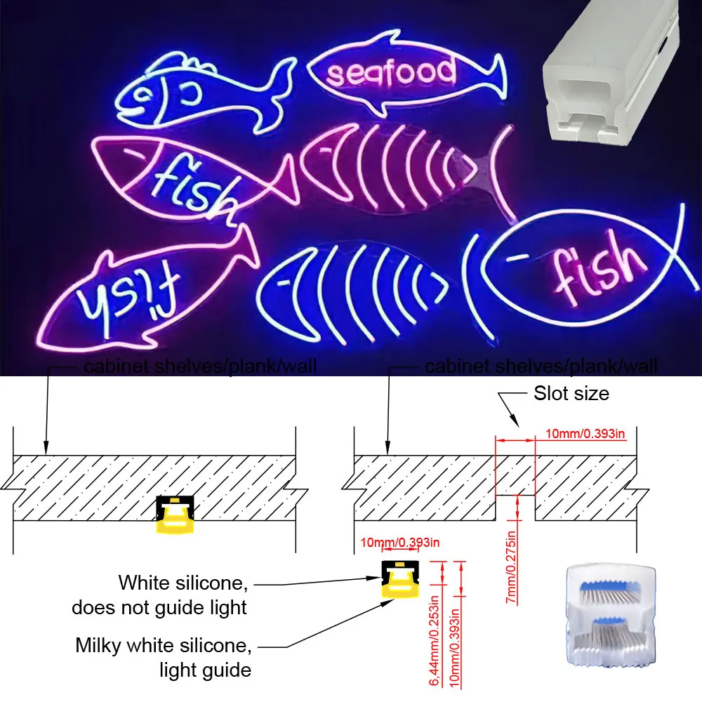 10-10mm-1-5m-Silicone-LED-Neon-Tube-Flexible-Profile-LED-Linear-LED ...