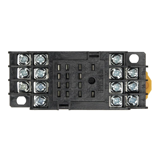 Source Relay Base PYF14A 14 Pin Relay Socket Base For MY4NJ, 40% OFF