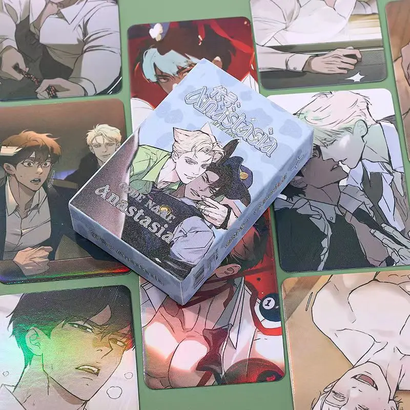 55-Pc-set-Korean-Bl-Manhwa-Codename-Laser-Lomo-Card-Zhenya-And-Taekjoo ...