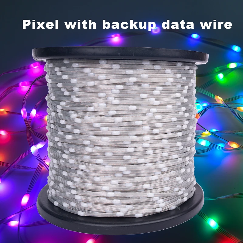 12V-WS2815-4pin-Backup-Data-line-Signal-break-point-continuous ...