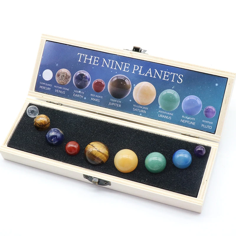 Natural-Crystal-8-9-Planets-Ball-Solar-Sun-System-Rock-Quartz-Stones ...