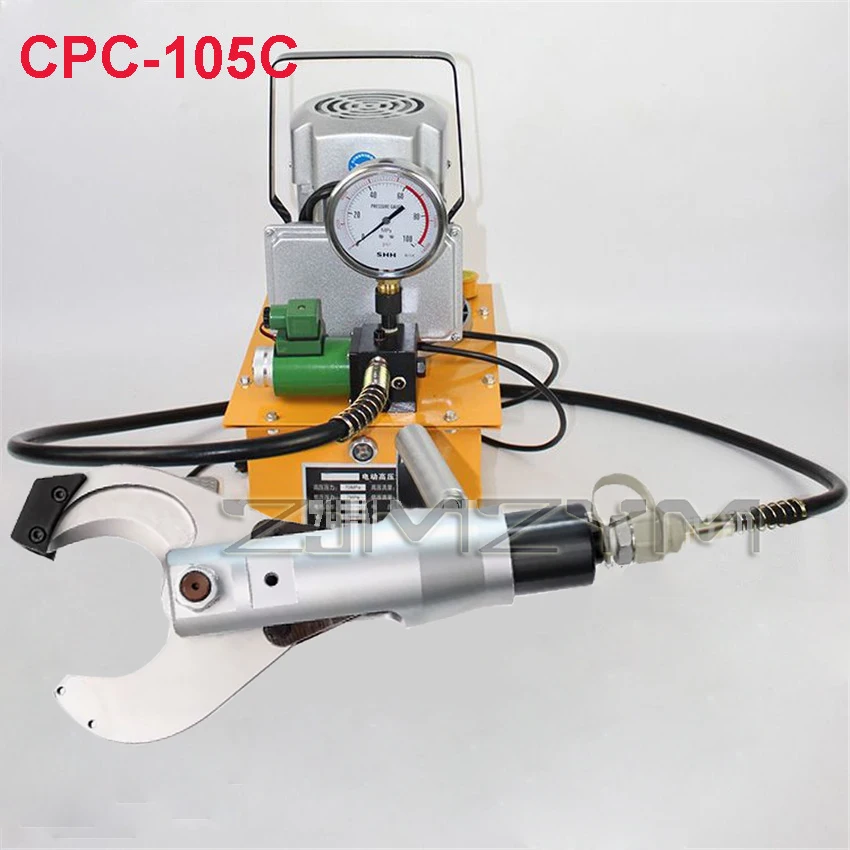 CPC-105C-Electric-Hydraulic-Cable-Cutter-Cut-105MM-Shielded-Cable ...