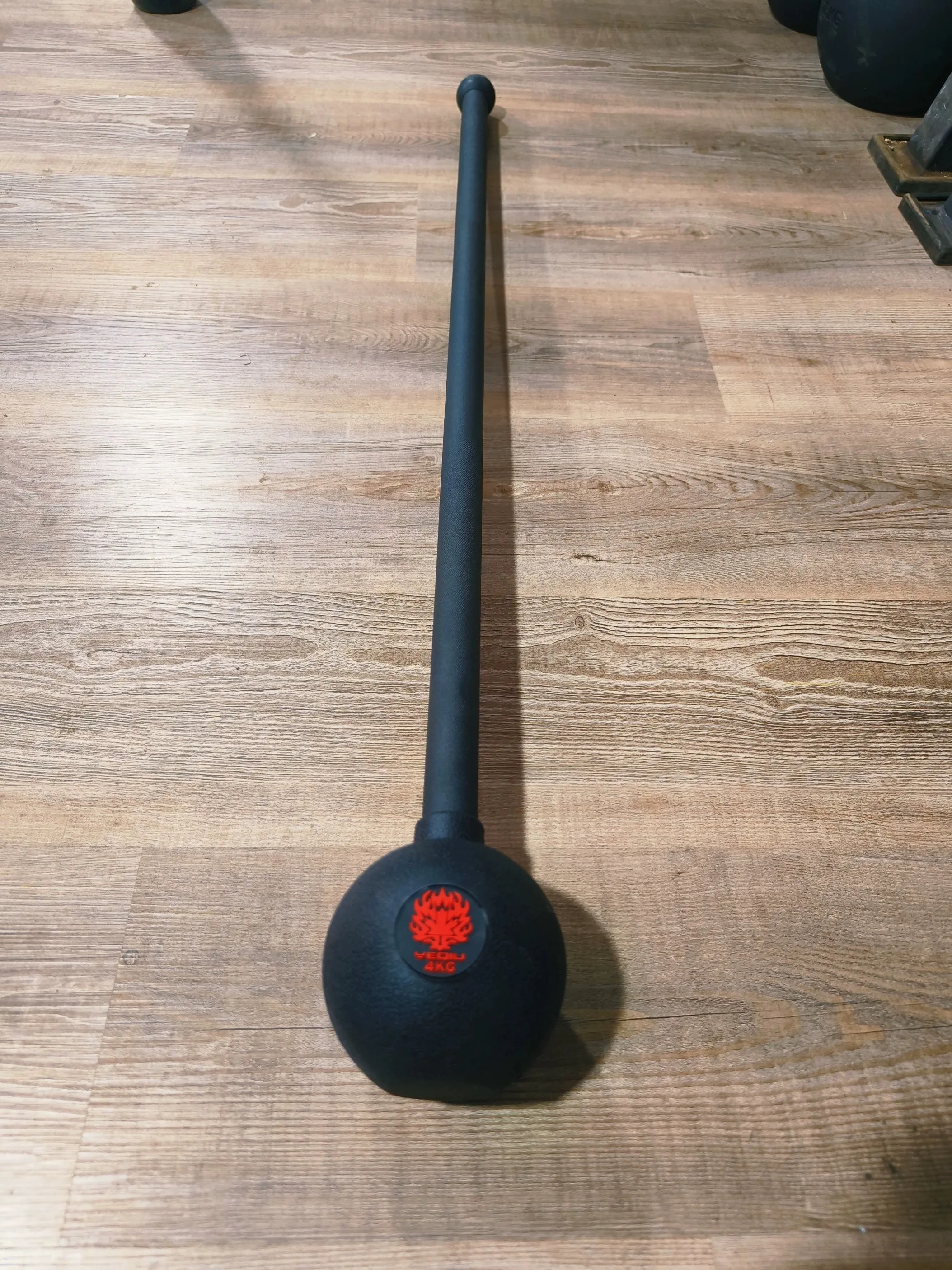 Anti-skid-Rubber-coating-Macebell-Round-head-Hand-off-proof-Fitness ...