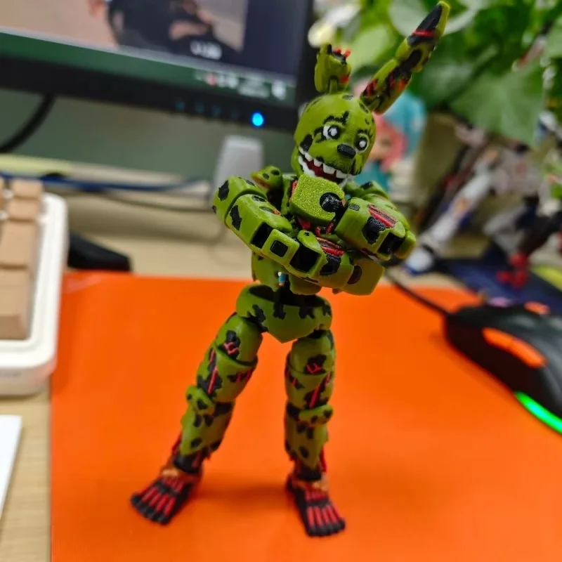 【In Stock】3D Printed Five Nights At Harem 3 Springtrap T13 Action ...