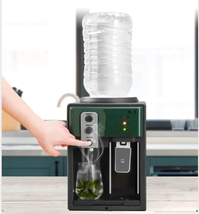 220V Desktop Small Fast Heating Energy Saving Water Dispenser Hot Cold ...