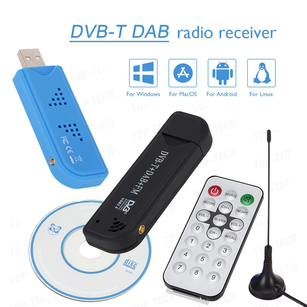 Mini-Digital-TV-Receiver-USB-2-0-DAB-FM-RTL2832U-R828D-fc0012-SDR-RTL ...