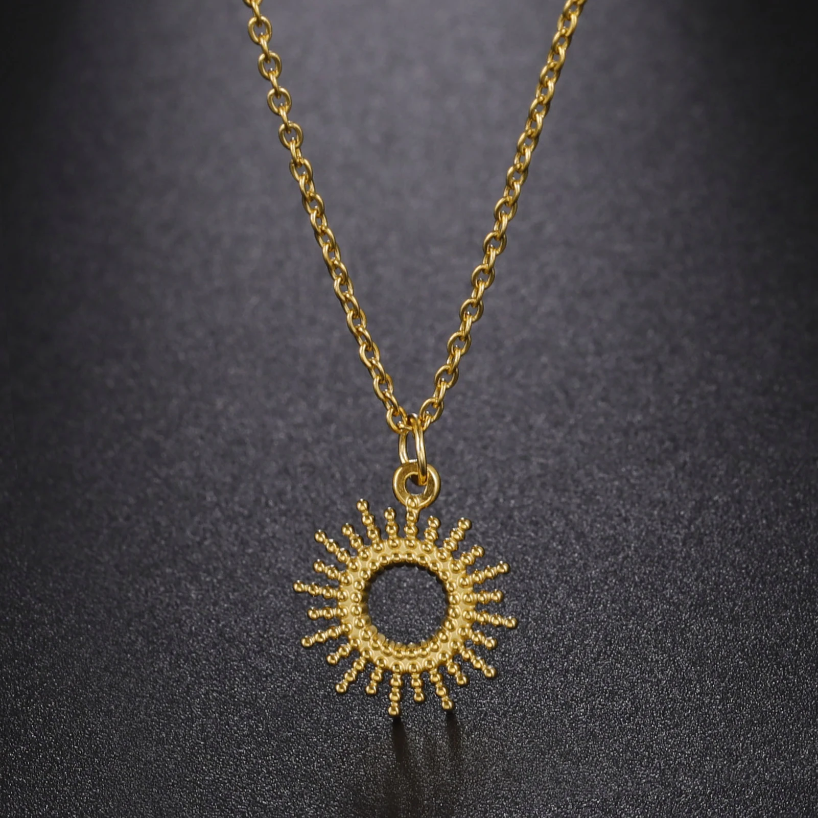 Skyrim-Boho-Sun-Pendant-Necklace-for-Women-Girls-Stainless-Steel-Gold ...