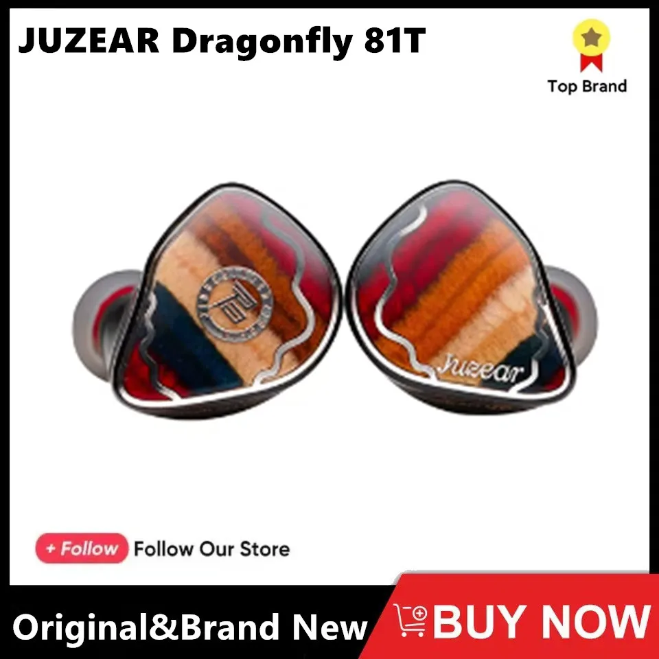 JUZEAR-Dragonfly-81T-1DD-8BA-auriculares-intrauditivos-HiFi ...
