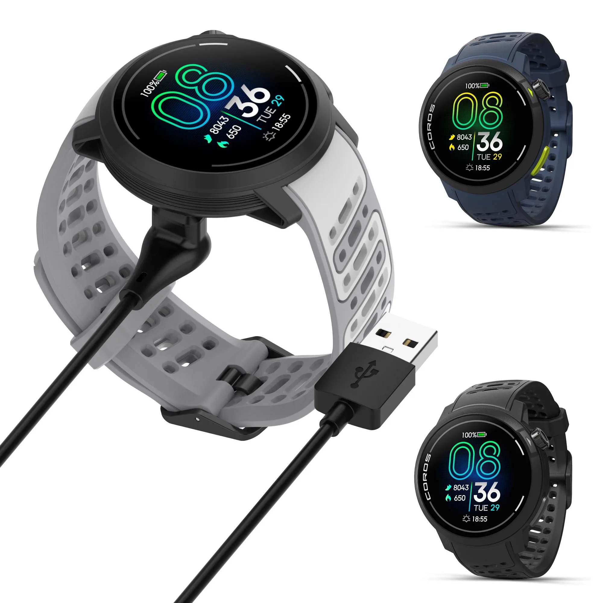 Charger for COROS PACE Pro USB Charging Cable Sports Watch smartwatch ...
